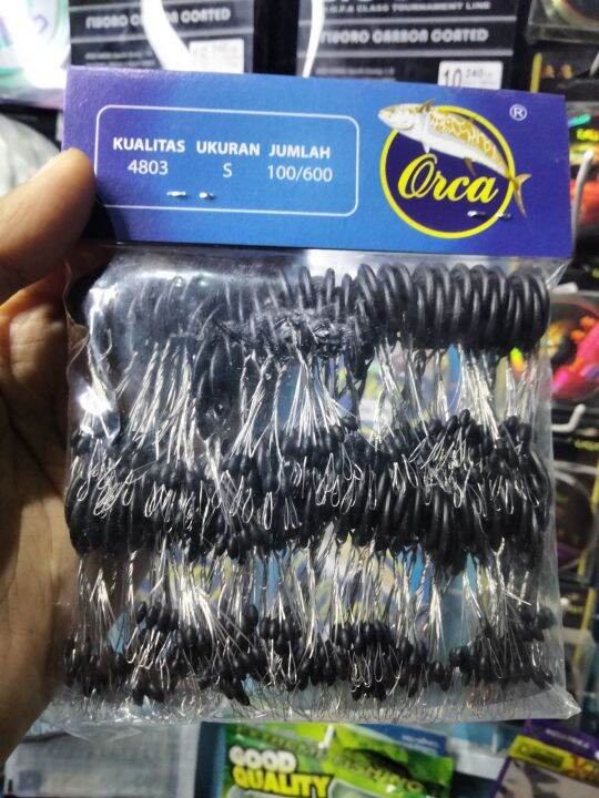 Stopper Stoper Pancing Orca Ukuran S Ecer Per Biji | Lazada Indonesia