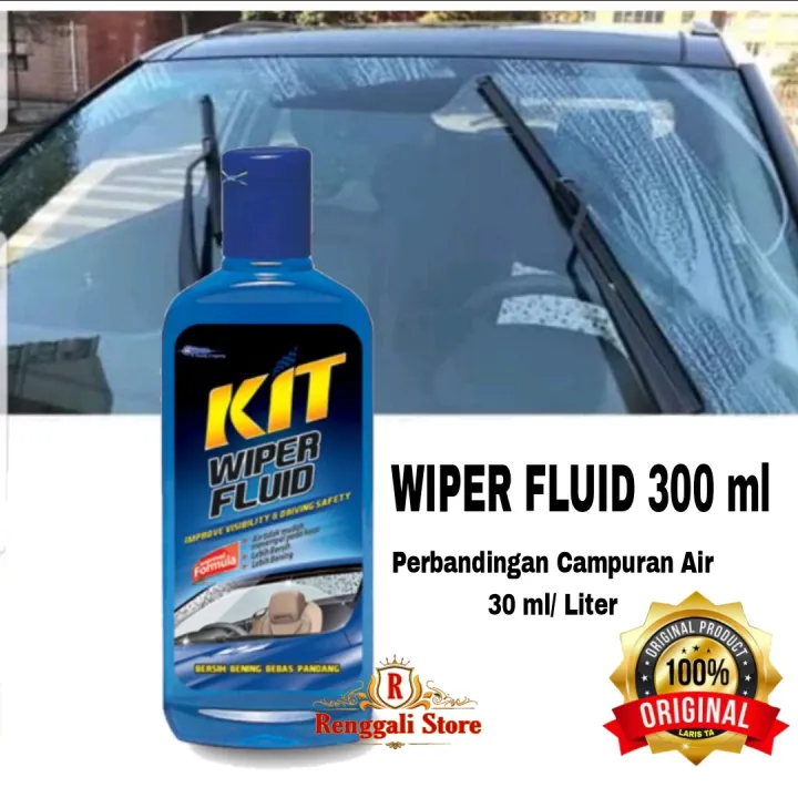 Wiper Fluid/Kit Wiper Fluid 300 ml Bersih Bening Bebas Pandang | Lazada ...