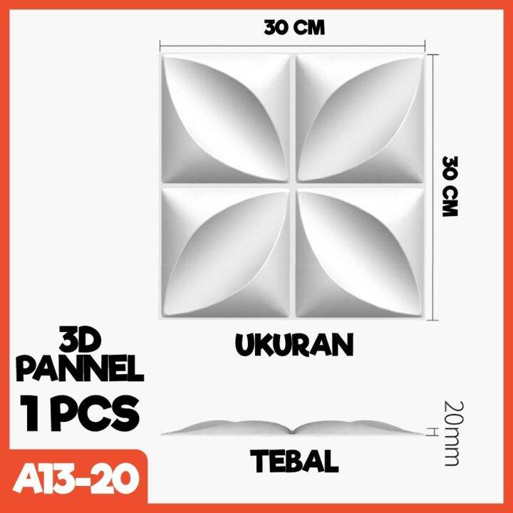 WALL PANEL 3D PVC WALLPANEL WALLPAPER DINDING / WALL PANNEL | Lazada ...