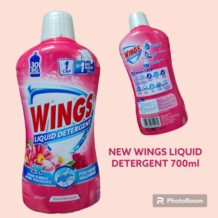 New Wings Liquid Detergent Floral Bouquet & Nature Fresh 700ml | Lazada PH
