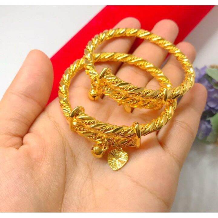 EMAS BANGKOK COP 916 BANGLE GELANG PINTAL | Lazada