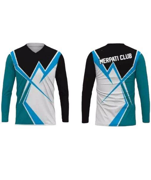 JERSEY MERPATI full printing | custom nama dan logo | Lazada Indonesia