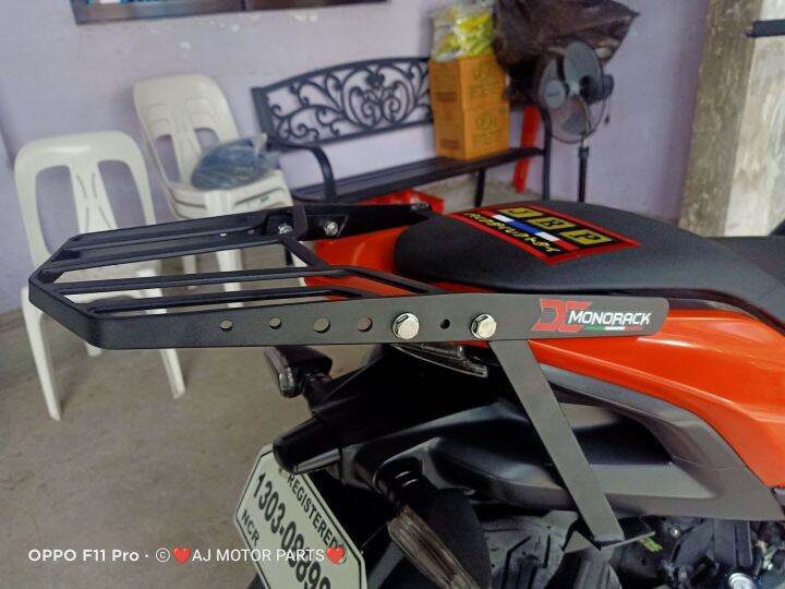 AEROX 155 V1 AND V2 DC MONORACK BRACKET POWDER COATED | Lazada PH