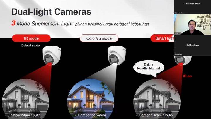 KAMERA CCTV OUTDOOR 5MP COLORVU HIKVISION DS-2CE16K0T-EXLPF DUAL LIGHT | Lazada Indonesia