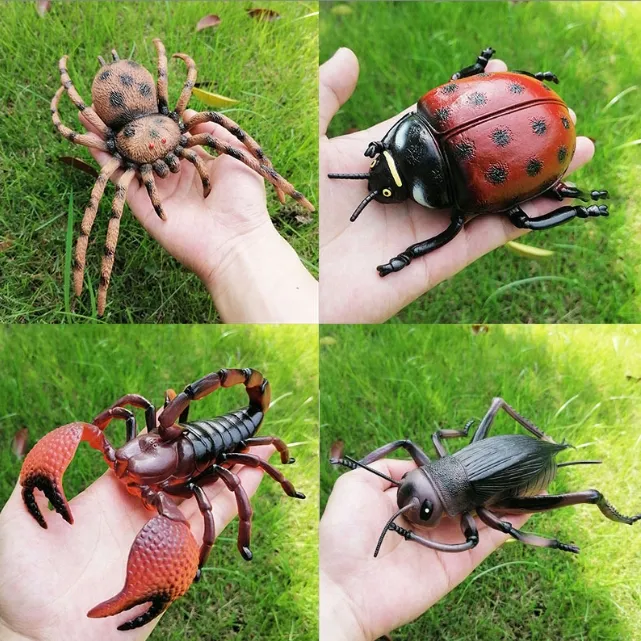 Mainan Edukasi Anak Hewan Binatang Serangga Figurin Insect Figure ...