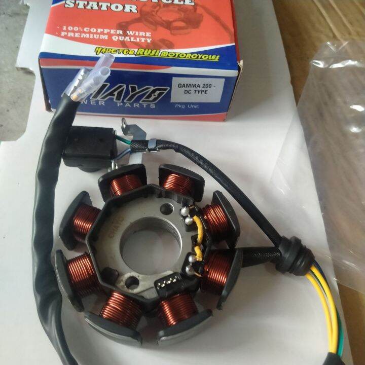 GAMMA 200 STATOR ASSY.BATTERY OPERATED DC(RUSI) | Lazada PH