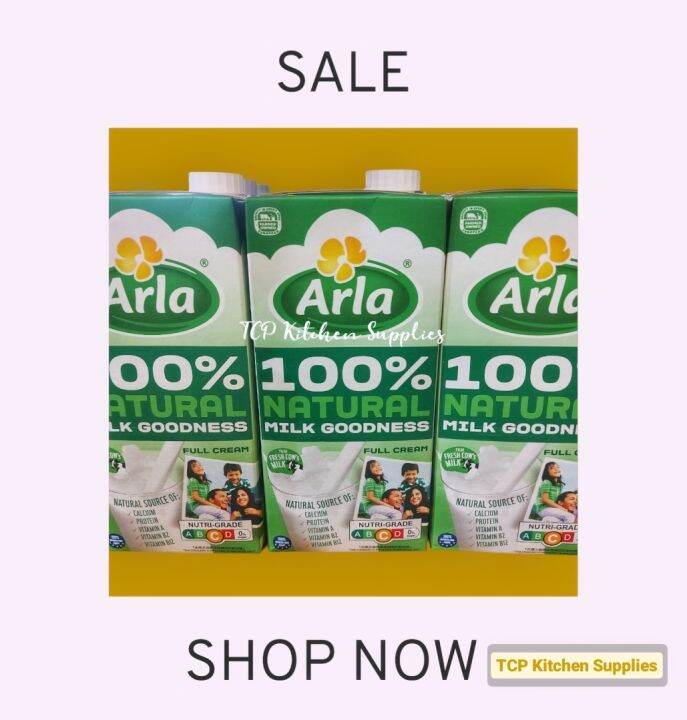 Arla Full Cream Milk 1 case (12 packs) | Lazada PH