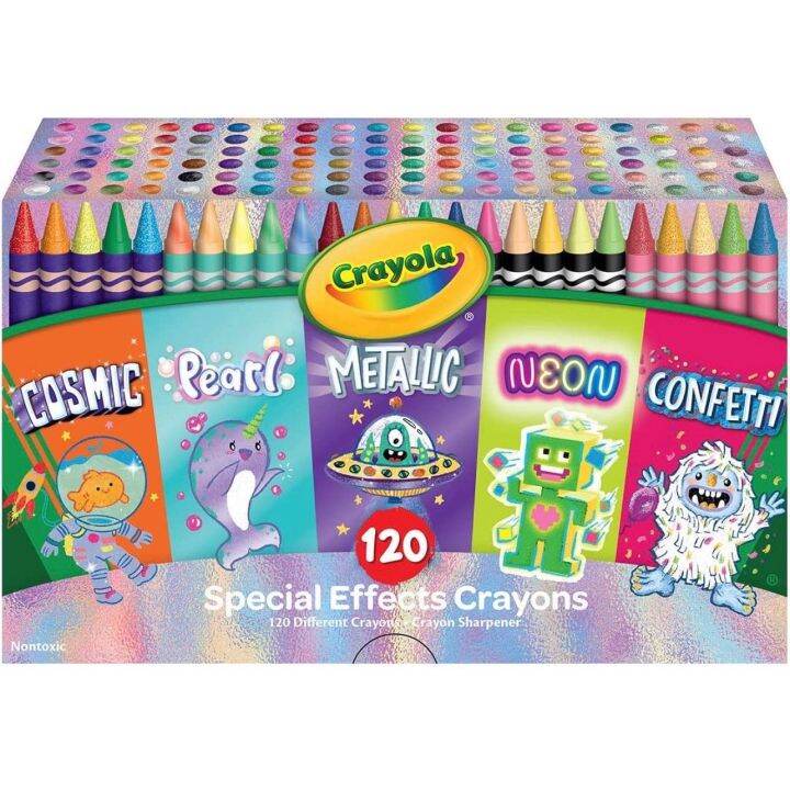 Crayola Special Effects 120 Crayons | Lazada PH