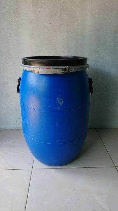 Tong plastik /Gentong plastik bekas kapasitas 60 Liter | Lazada Indonesia
