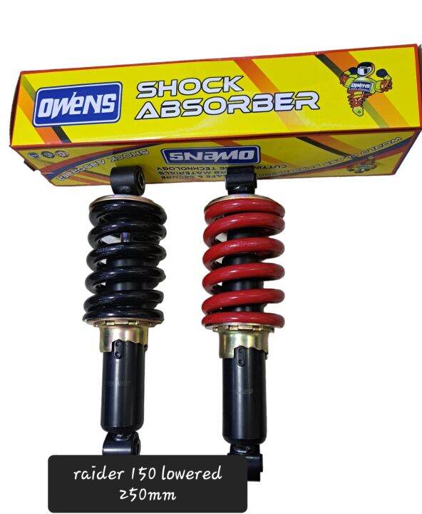 owens rear shock absorber raider 150 lowered 250mm | Lazada PH