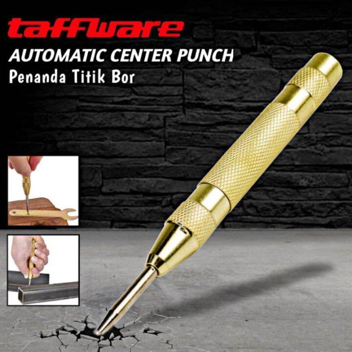 Taffware Automatic Center Punch Penanda Titik Bor | Lazada Indonesia