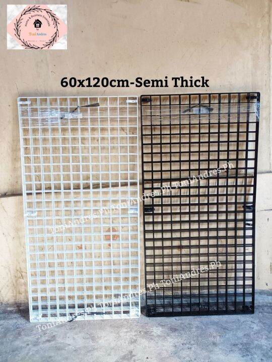 (60x120cm-THICK) Wall Mount Screen Wire Mesh Panel Grid Wall Decoration ...