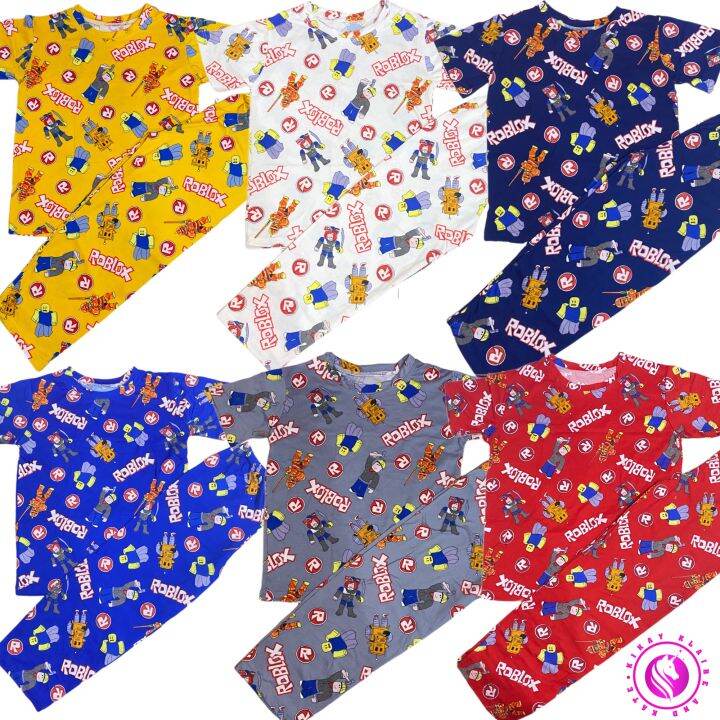 New Roblox Design Terno Pajamas for Kids and Adults | Lazada PH