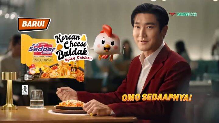 86g x 40’s Wingsfood Mie Sedaap Instant Korean Cheese Buldak Spicy Chicken Mee Noodle Mi Goreng ...