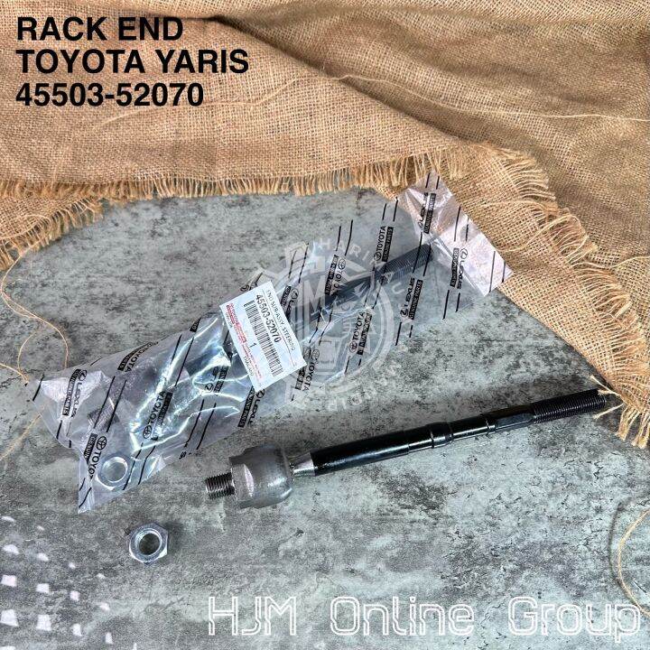 RACK END - LONG TIE ROD PANJANG TOYOTA YARIS VIOS 45503-52070 | Lazada ...