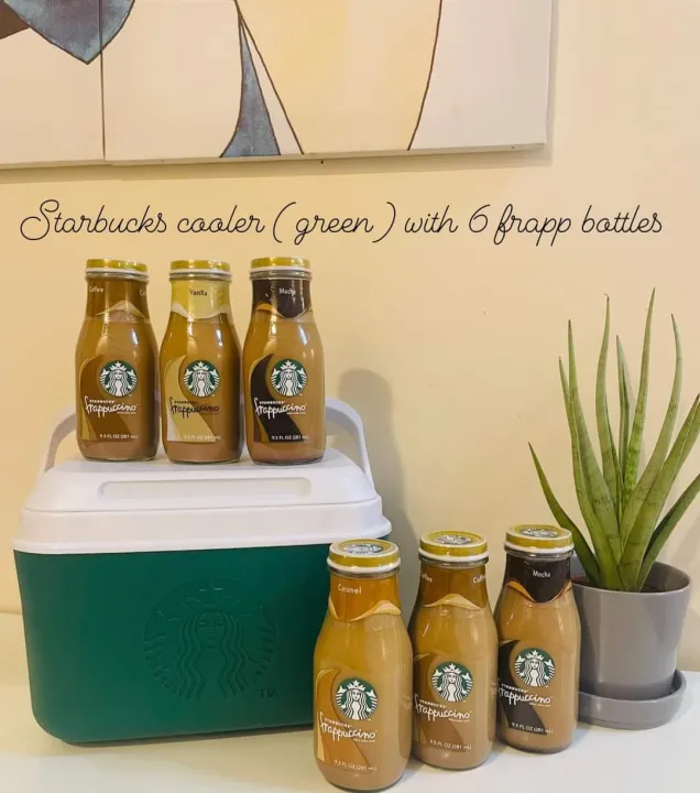 Get this limited edition Starbucks Cooler with 6 Frappucino Drinks ...