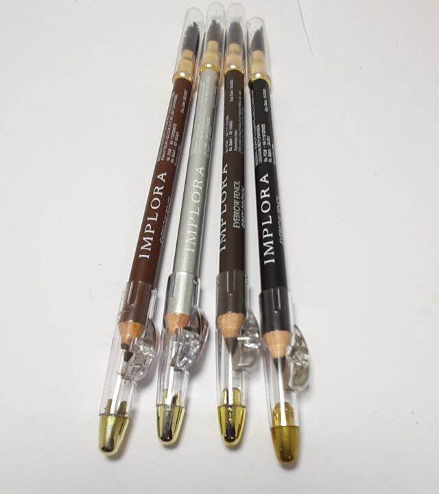 IMPLORA Eye Brow Pencil ORIGINAL 2IN1(ecer) | Lazada Indonesia