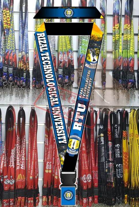 RTU / RIZAL TECHNOLOGICAL UNIVERSITY / ID LACE LANYARD , SLING LANYARDS ...