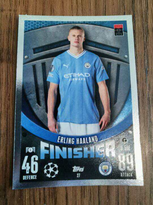 Topps Match Attax UCL 2023/24 Erling Haaland Finisher Card | Lazada