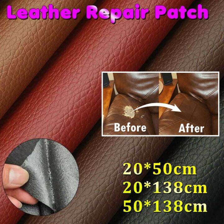 [COD] Leather Repair Self-Adhesive Patch Self Adhesive Stick on Sofa ...