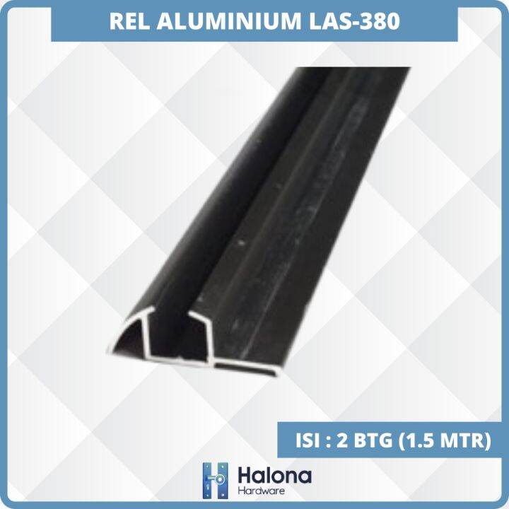 Rel Sliding Timbul 380 Lenaga 2 Batang Panjang Rel 1.5 Meter Untuk Pintu Lemari Geser | Lazada ...