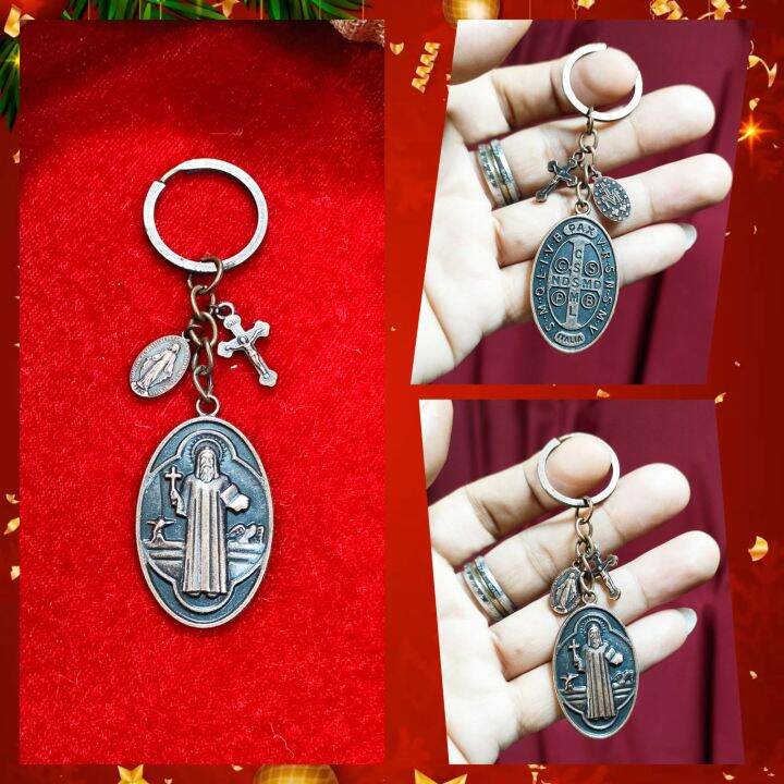 St. Benedict, Miraculous Medal and Back to Back Crucifix Bronze for ...