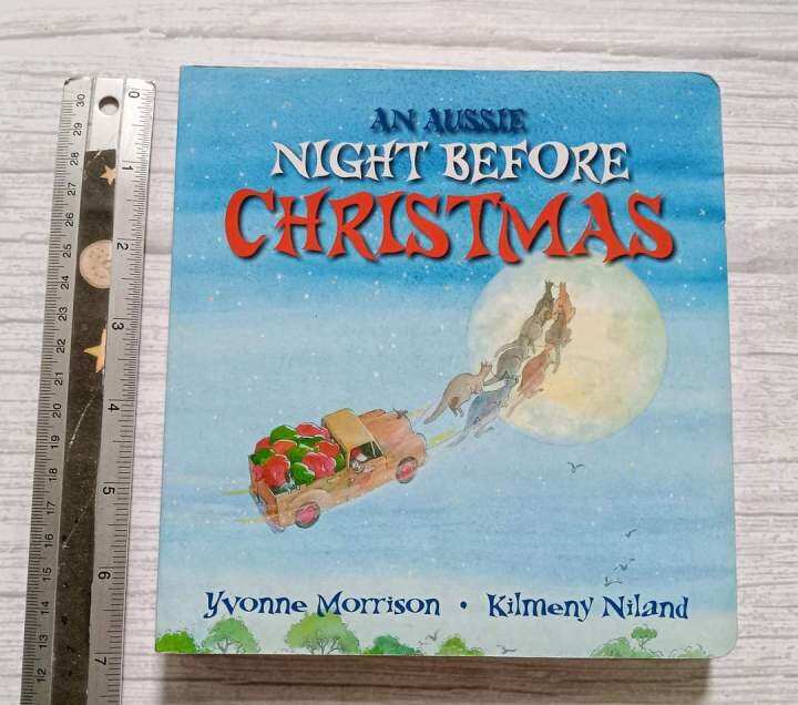 An Aussie Night Before Christmas หนังสือนิทาน ภาษาอังกฤษ บอร์บุ๊ค คริส ...