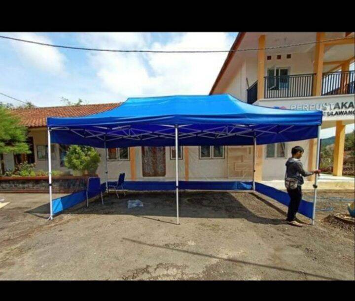 TENDA LIPAT 3X6 +3SISI DINDING PREMIUM | Lazada Indonesia