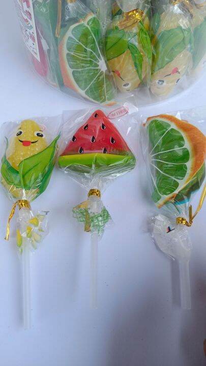 permen buah buahan.permen jeruk.permen semangka..isi 50 pcs..eceran ...