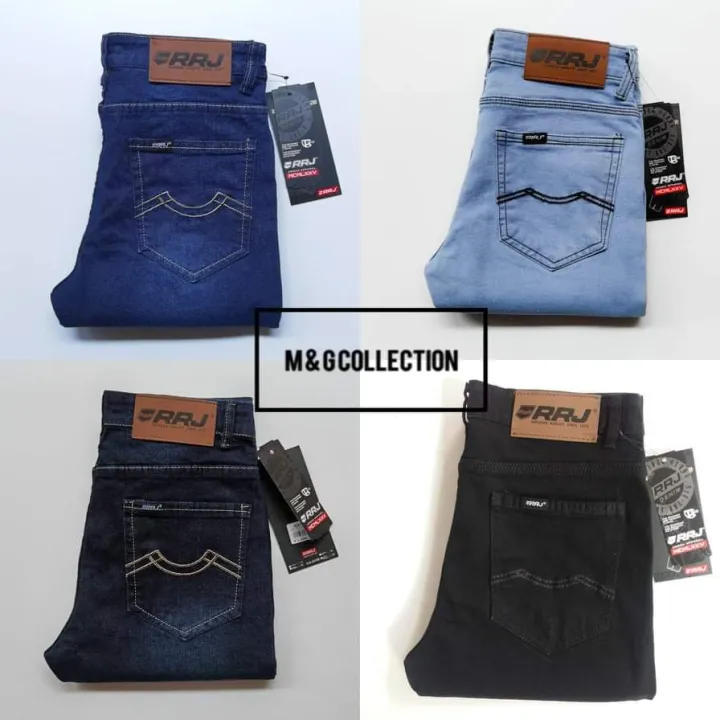 RRJ SKINNY STRETCHABLE MAONG JEANS PANTS FOR MEN 4 COLORS | Lazada PH