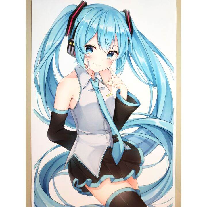 Poster Hatsune Miku 1 Vocaloid Merchandise | Lazada Indonesia