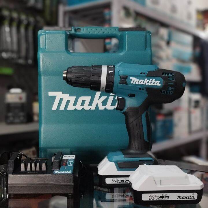 Makita HP488D002 Cordless Hammer Driver Drill 18V G-Series 13mm (1/2") Kit Set | Lazada PH