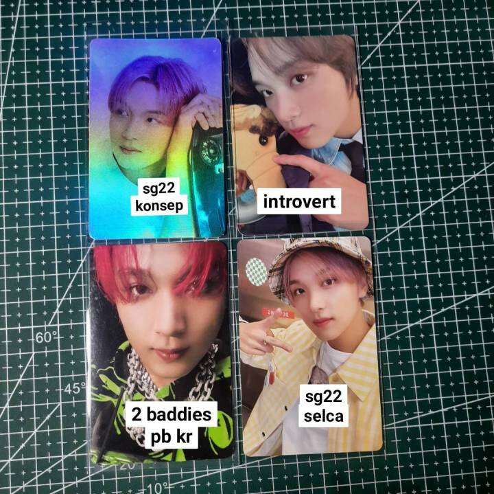 Photocard Official PC Haechan NCT 127 Introvert 2 Baddies SG22 | Lazada Indonesia