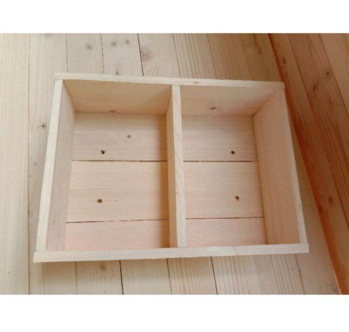 WOODEN PLANT BOX FOR HERBS, AVAILBLE IN 2- DIVISIONS AND 3- DIVISIONS ...
