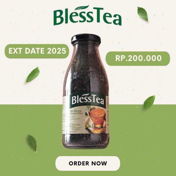 Blesstea Botol Original expt 2025 | Lazada Indonesia