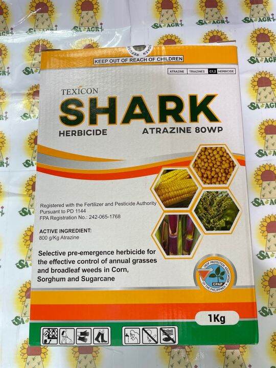 Shark Atrazine 80 WP Herbicide ( 1kilo) by Texicon | Lazada PH