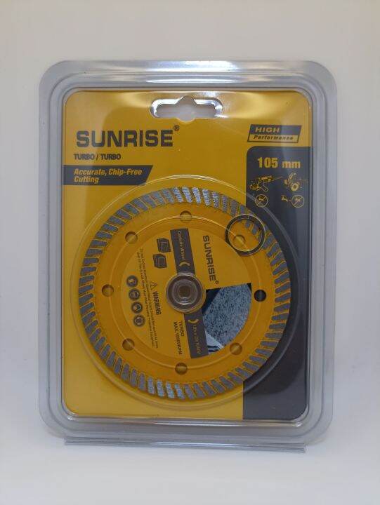 Sunrise Diamond Cutting Disc 4" (S-203) | Lazada PH