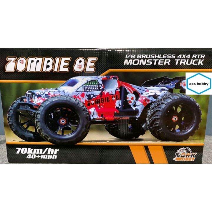 DHK Zombie 8E Brushless 4WD 1/8 RC Monster Truck RTR | Lazada PH