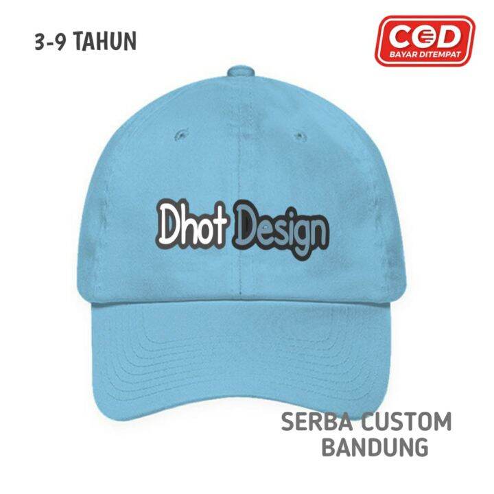 Topi Baseball Anak Logo Dhot Design | Lazada Indonesia