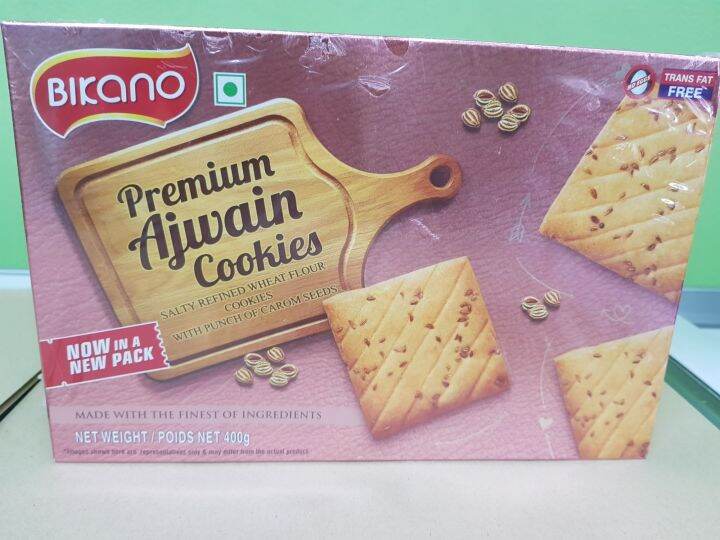 Bikano Ajwain cookies 400g | Lazada PH