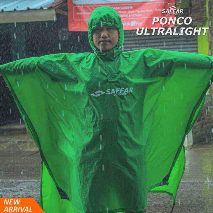 jas hujan ponco ultralight raincoat ponco gunung jas hujan ponco gunung ...
