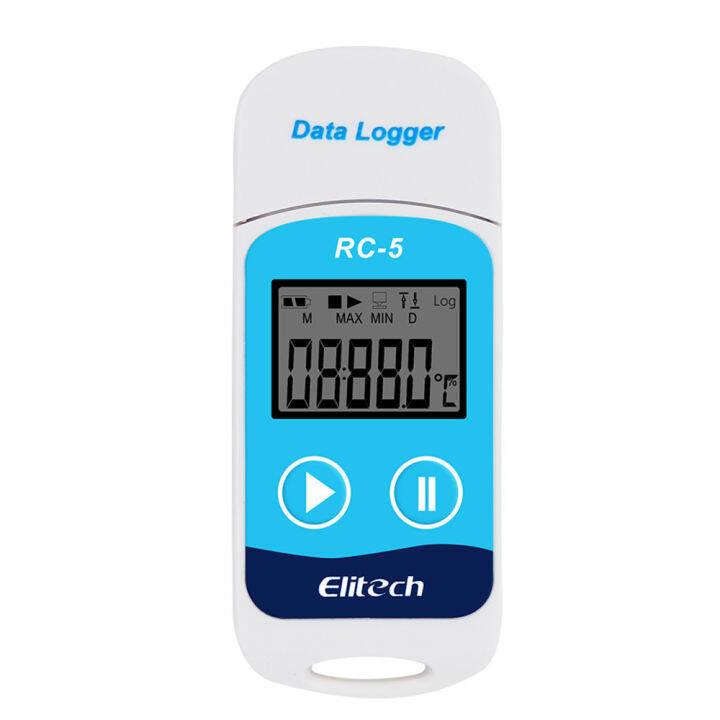 RC-5 USB Temperature Data Logger High-precision 32000 Points Capacity ...