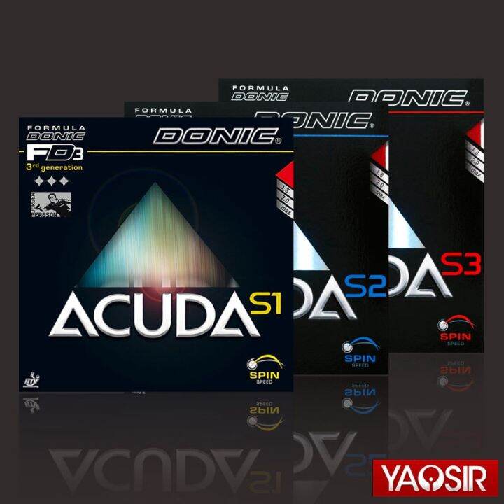 Old Demon Donic Donic Acuda S1 Reinforced S2 S3 Table Tennis Rubber ...