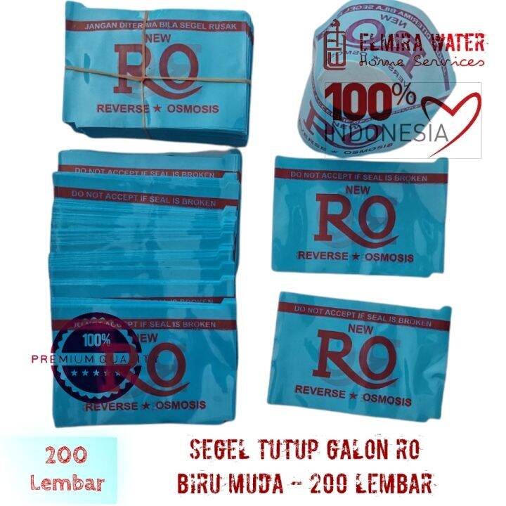 Segel Galon RO Biru Muda | Lazada Indonesia