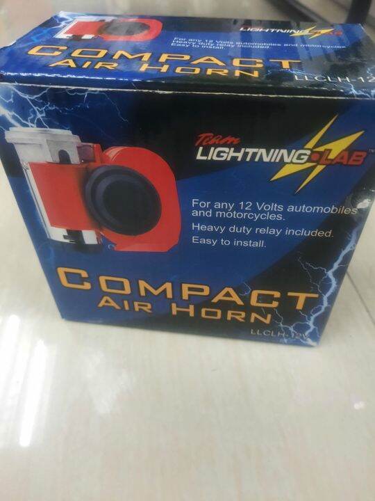 LIGHTNING LAB HORN (compact air horn) | Lazada PH