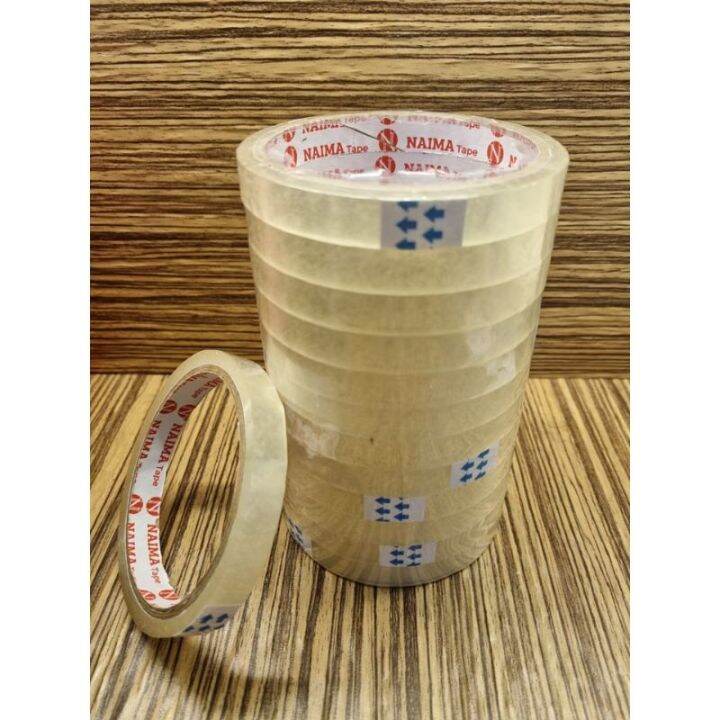 ISOLASI BENING 1/2 INCH 12MM x 50 YARD ISOLASI NAIMA SLASIBAN KECIL ...