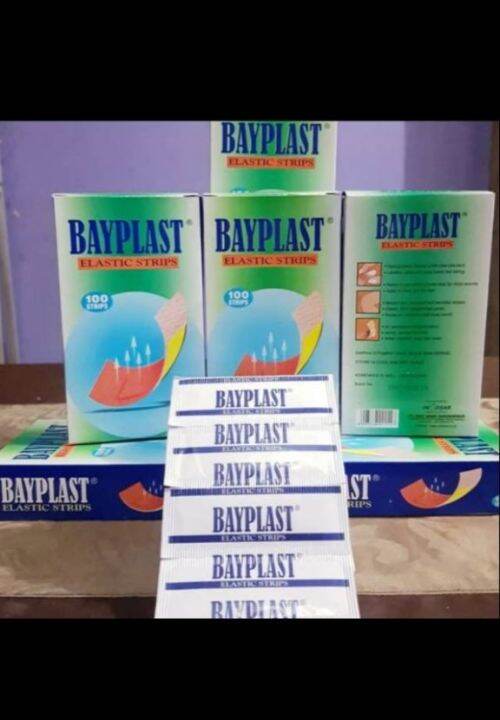 plaster bayplast 1 box isi 100 strip | Lazada Indonesia