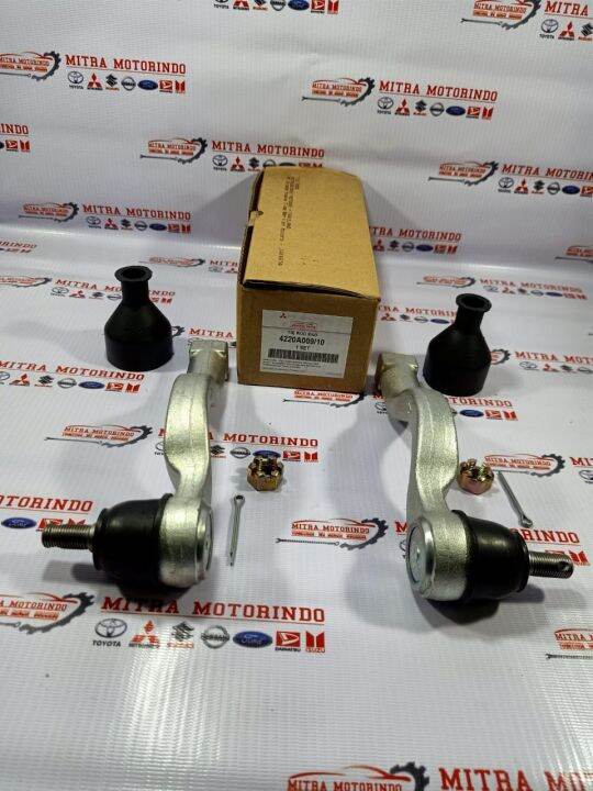 Tie rod end mitsubishi pajero sport 2.5cc triton 2.5cc 2.8cc genuine 1set 4422A009/10 | Lazada ...
