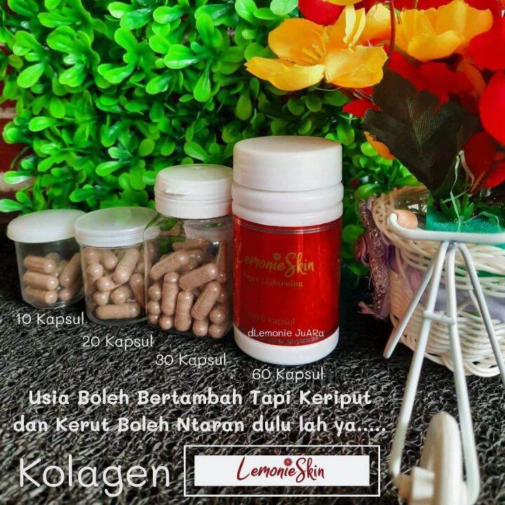 kolagen lemonskin 10 kapsul | Lazada Indonesia