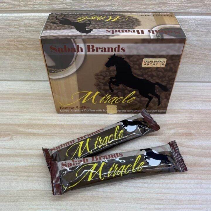SABAH MIRACLE COFFEE 2PCs. SACHETs TRIAL PACK PAMPATIGAS, PAMPATAGAL SA ...